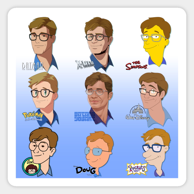 Billy Cartoons Sticker Teepublic